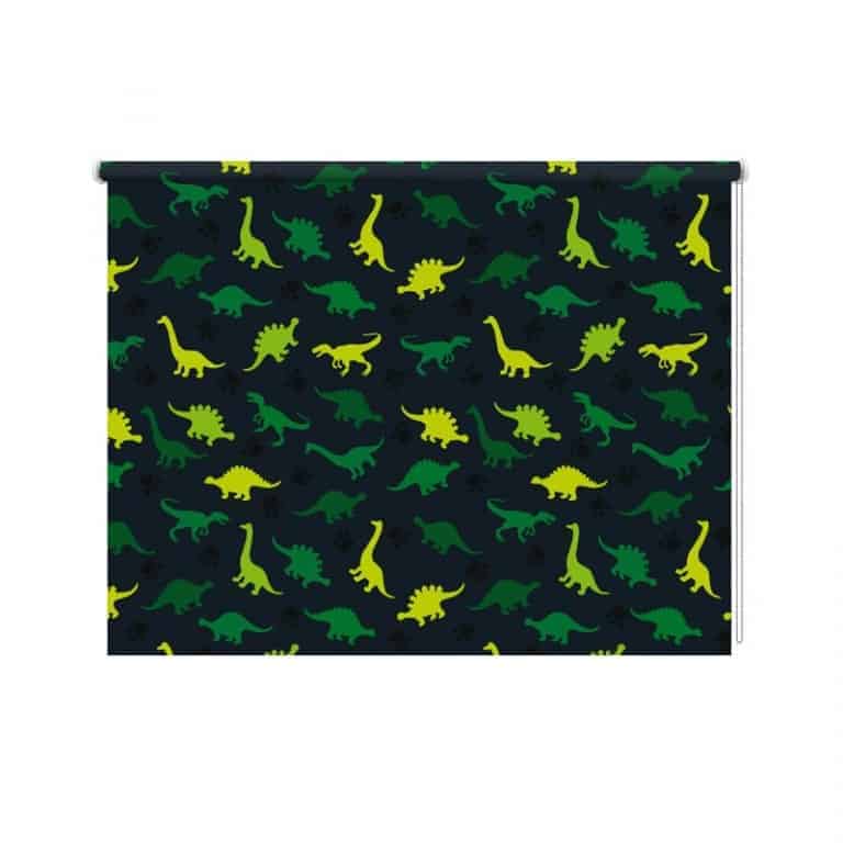 Rolgordijn Dino patroon. Gratis op maat gemaakt! YouPri.nl