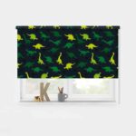 Rolgordijn Dino patroon - op maat - youpri