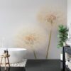 Badkamer behang Blaasbloem duo (op maat) youpri