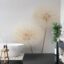 Badkamer behang Blaasbloem duo (op maat) youpri