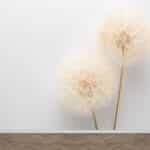 Badkamer behang Blaasbloem duo (op maat) youpri